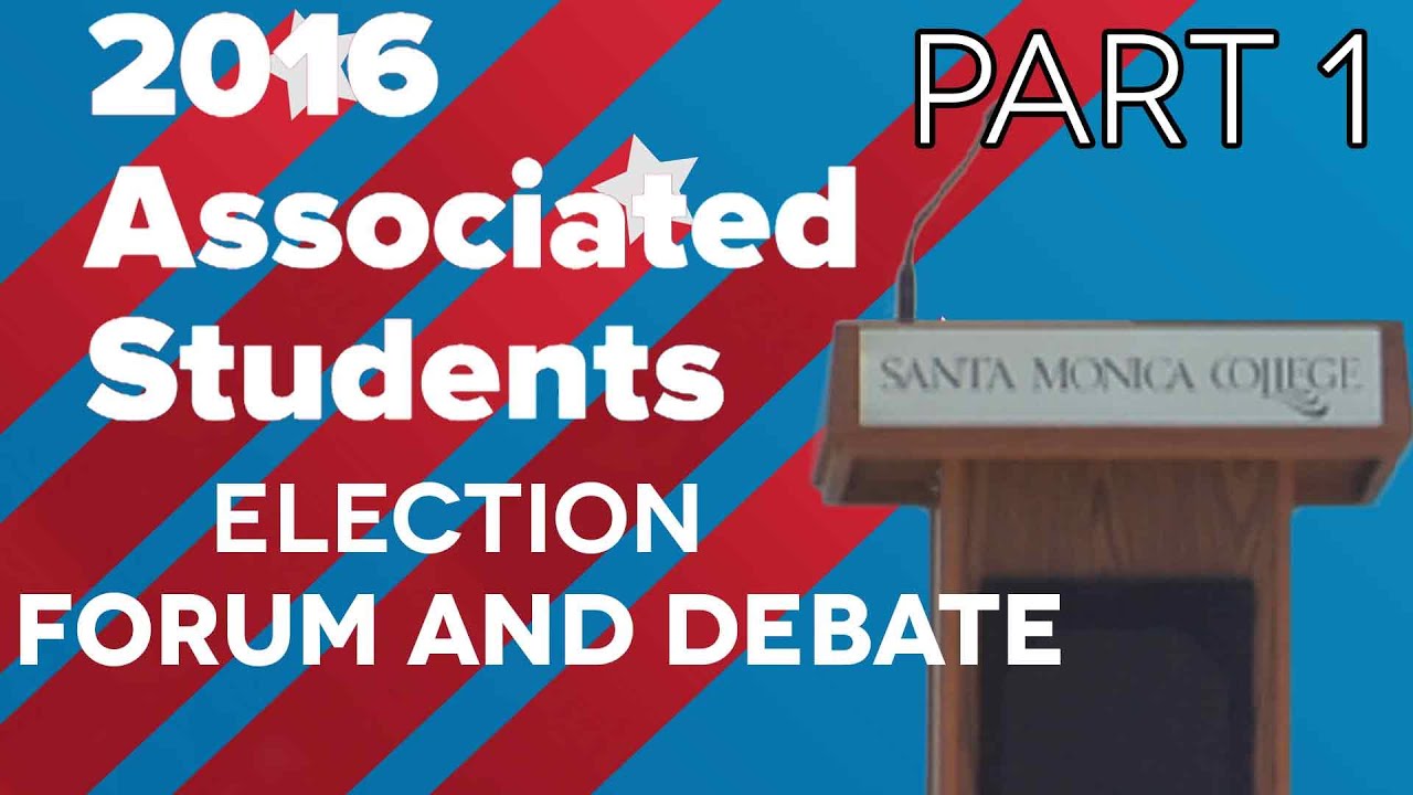 AS Election Forum and Debate | March 31st 2016 (PART 1) - YouTube