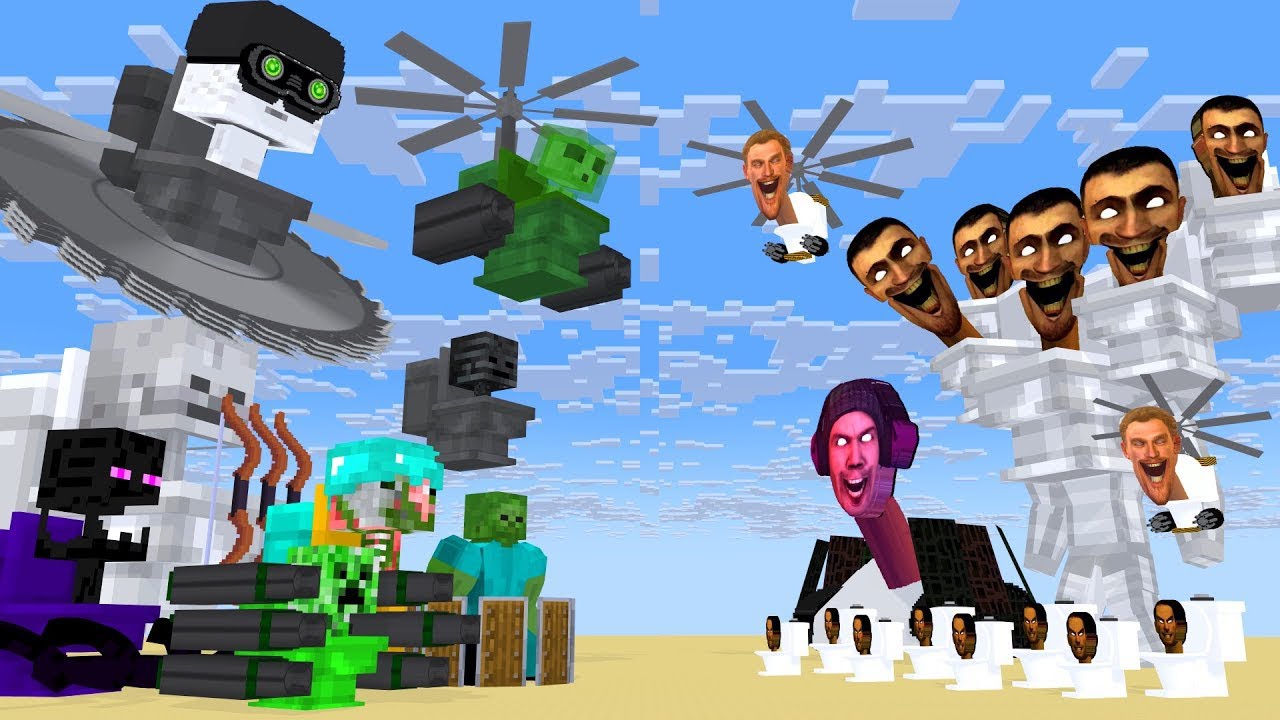 Monster School BECOME SKIBIDI TOILET SEASON 2 ALL EPISODE - Minecraft ...