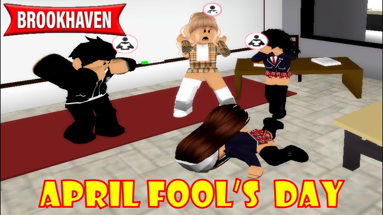 APRIL FOOL PRANK ON TEACHER in Brookhaven 🏡RP [] ROBLOX - YouTube