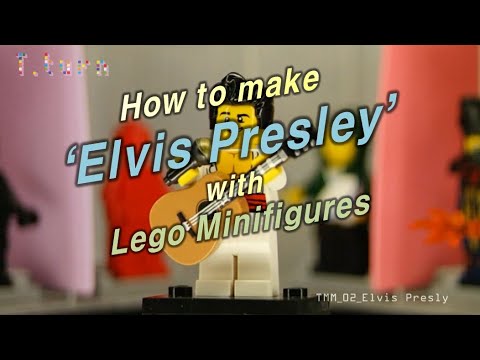 How to Make 'Elvis Presley' with Lego Minifigures - YouTube
