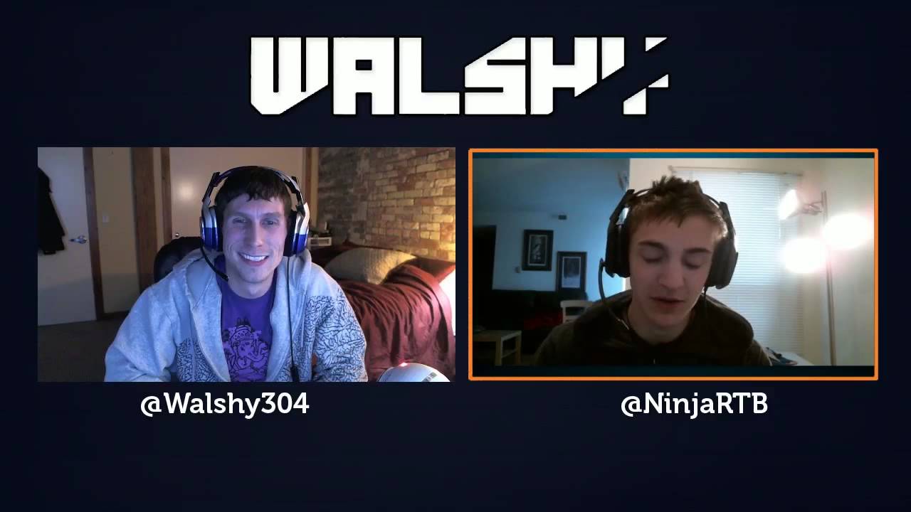 Walshy interviews Ninja - YouTube