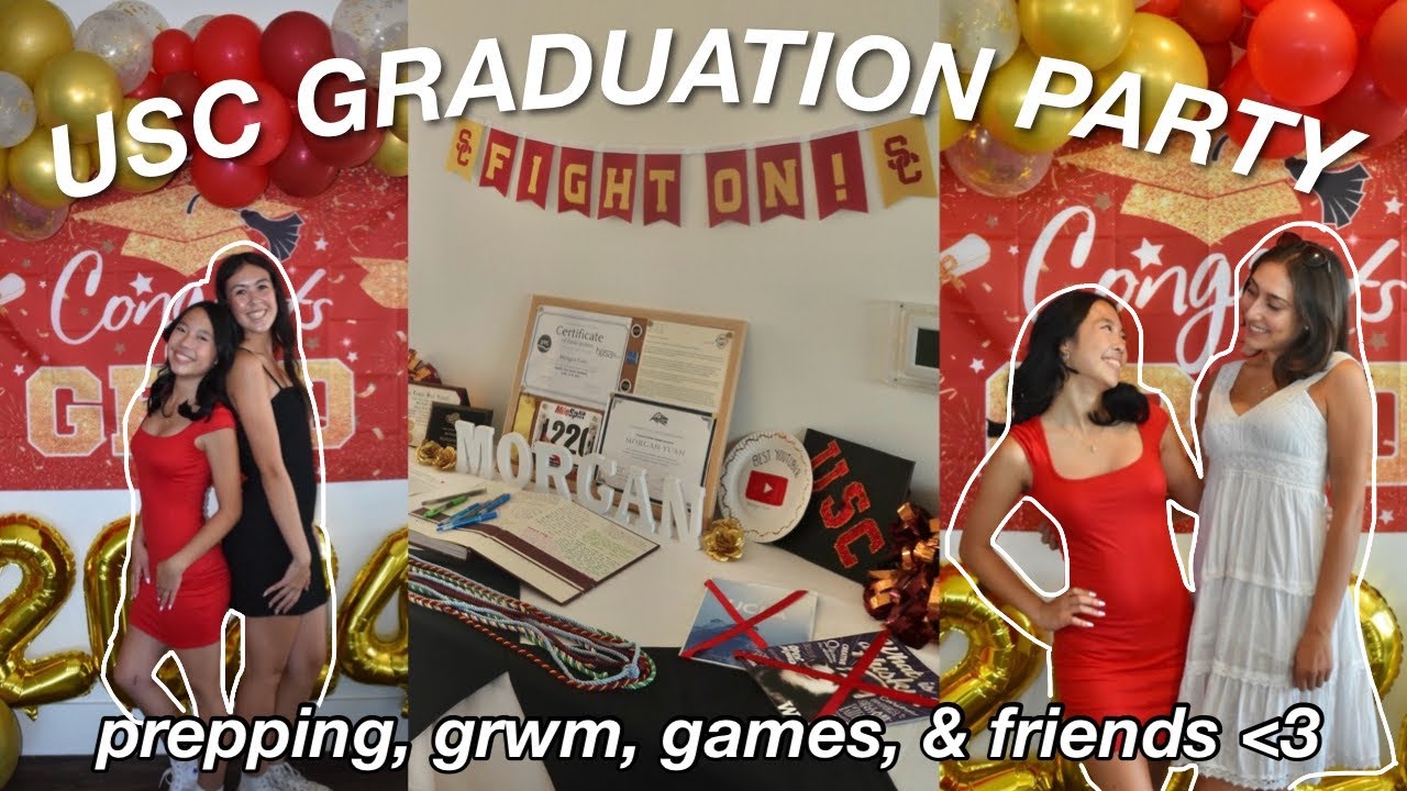 i planned my own grad party & this is how it went... - YouTube