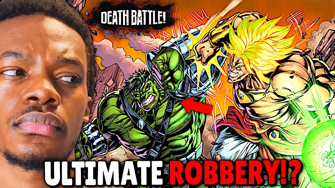 ZEPHFIRE DEBUNKS HULK VS BROLY DEATH BATTLE - YouTube