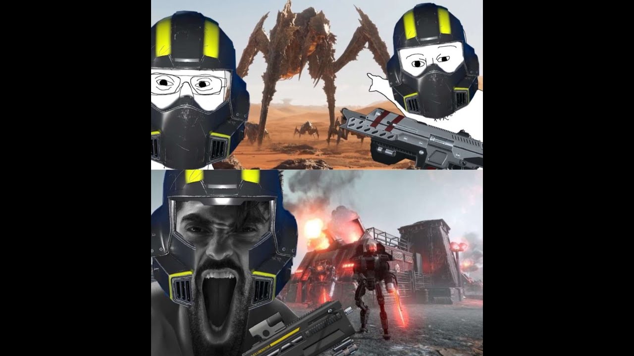 helldivers pilot was definitely playing free bird - YouTube