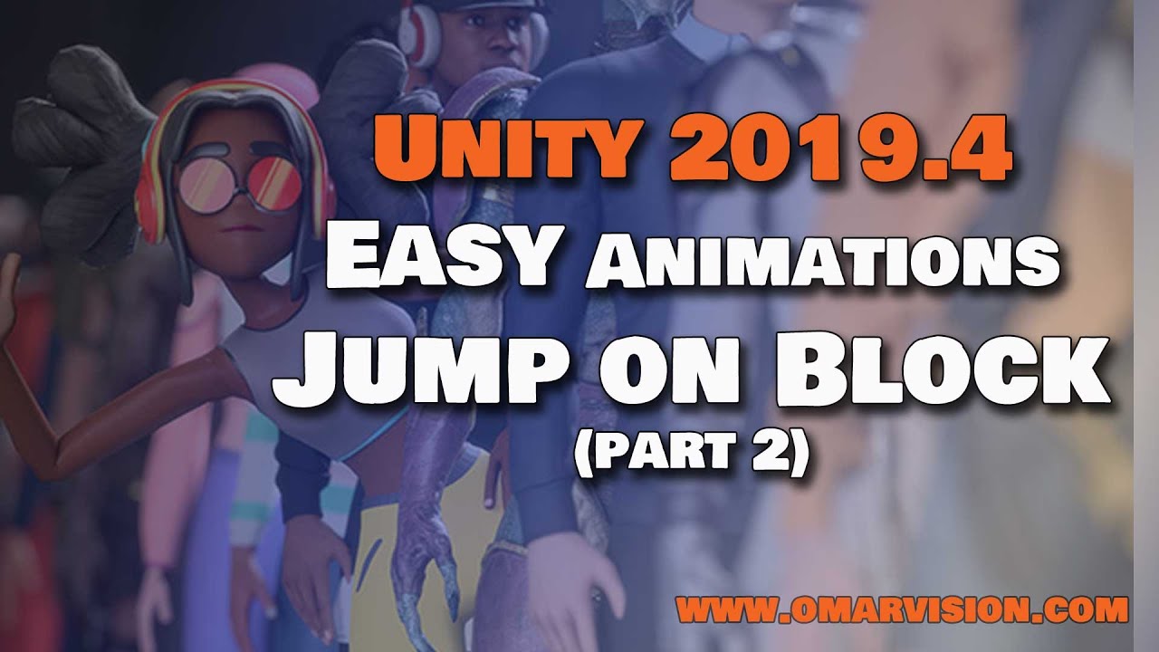 Easy Animations with Mixamo, Jump On Block (to use in Unity) - YouTube