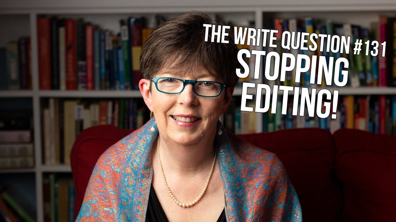 The Write Question #131: How can I stop editing while I write? - YouTube