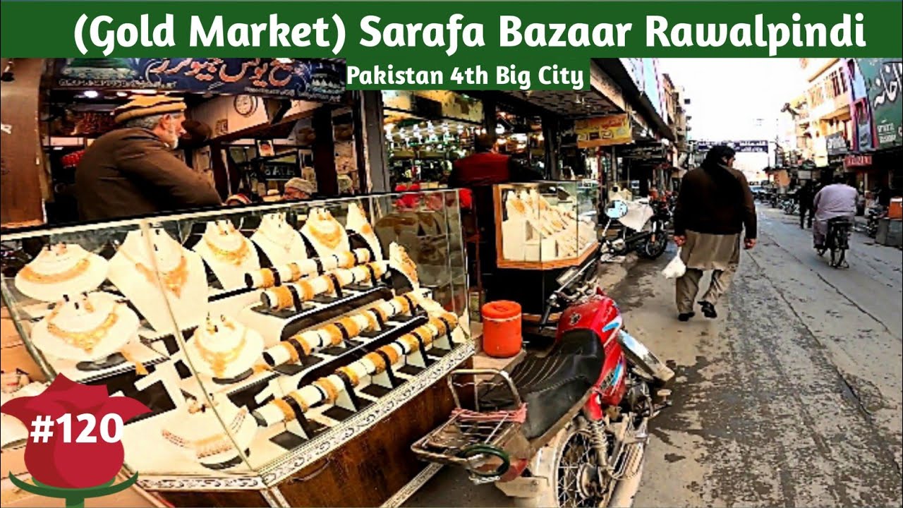 Walking In Sarafa Bazaar Rawalpindi #EasyWalks - YouTube