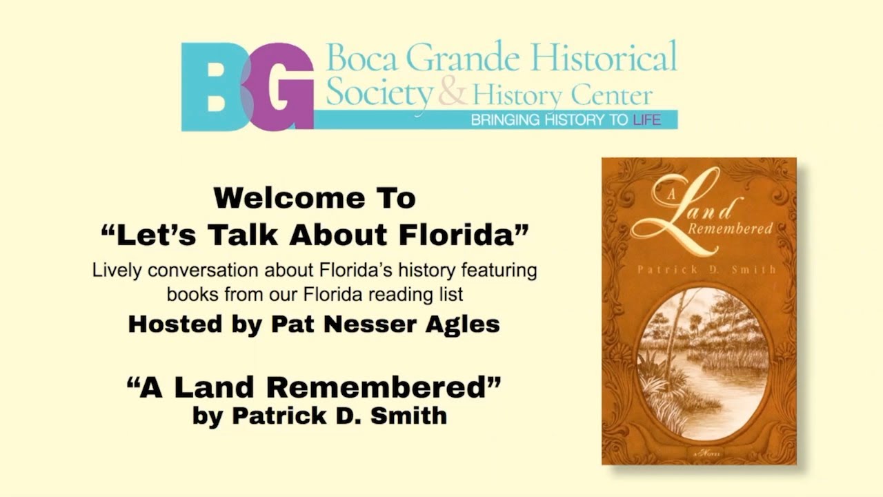 Let’s Talk About Florida - “A Land Remembered” by Patrick D. Smith ...