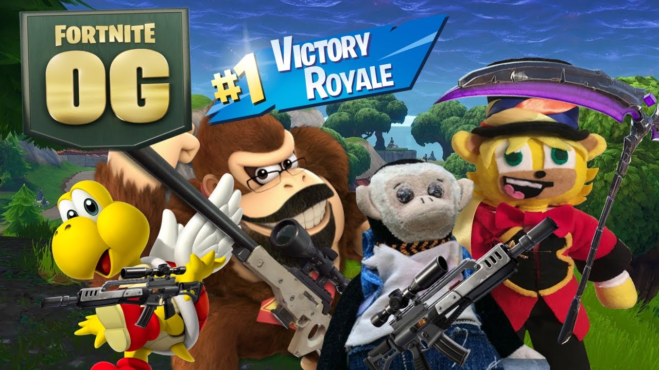 Finally a Win in the Old OG Fortnite Map - YouTube