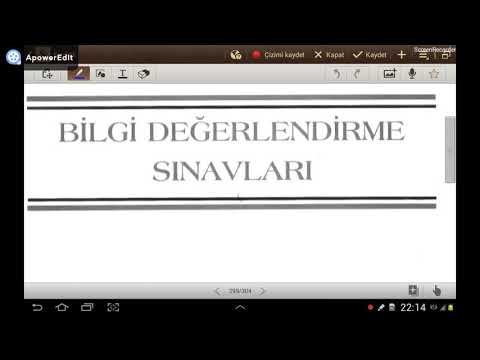 Bilgi değerlendirme sınavı 3-4