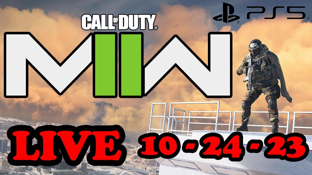 Let's Play Some COD MW2 Multiplayer LIVE!! - Call of Duty Modern Warfare II Live PS5 - YouTube