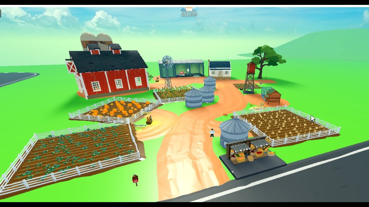 Ma nouvelle vie; roblox Farm Life Tycoon - YouTube
