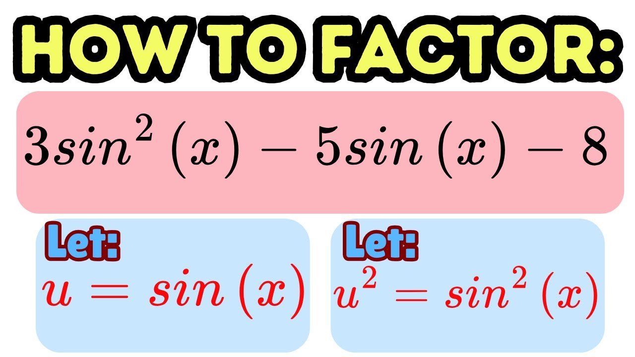 Easy Trick on how to Factor Seemingly Complex Expressions with ...