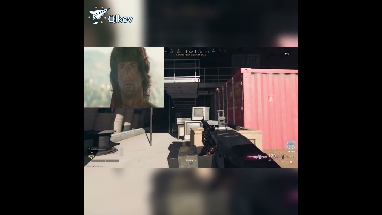 ICONIC RAMBO SCENE RECREATED IN COLD WAR WARZONE MUST WATCH - YouTube