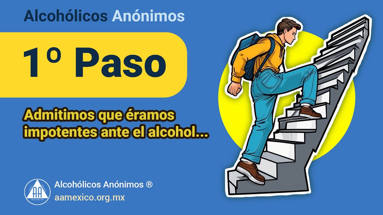 Primer Paso de AA: Admitimos que... 🪜 12 Pasos de AA - YouTube