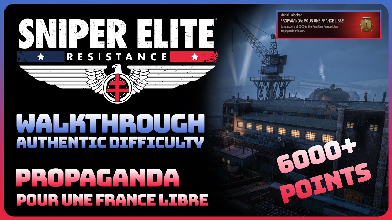 Sniper Elite Resistance - Propaganda 7: Pour Une France Libre (Gold ...