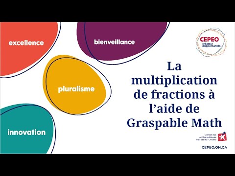 La multiplication de fractions à l'aide de Graspable Math - YouTube