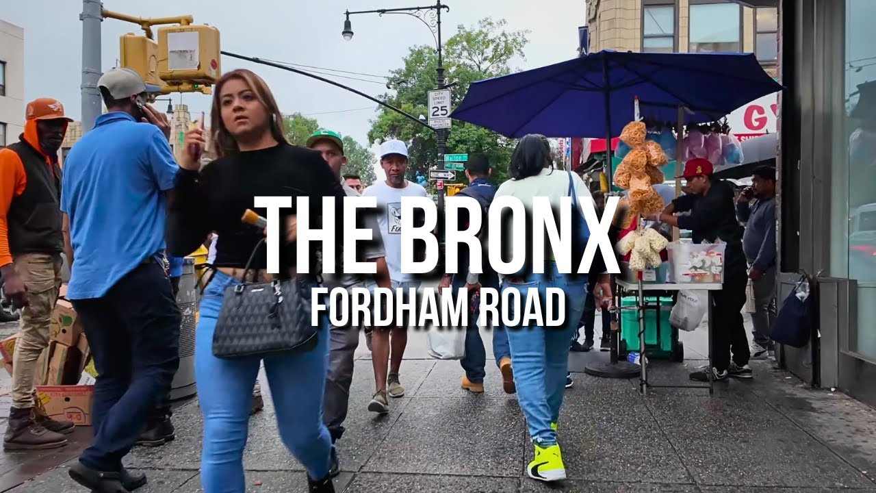 Fordham Bronx 4K Walking Tour | Real Life in New York City - YouTube
