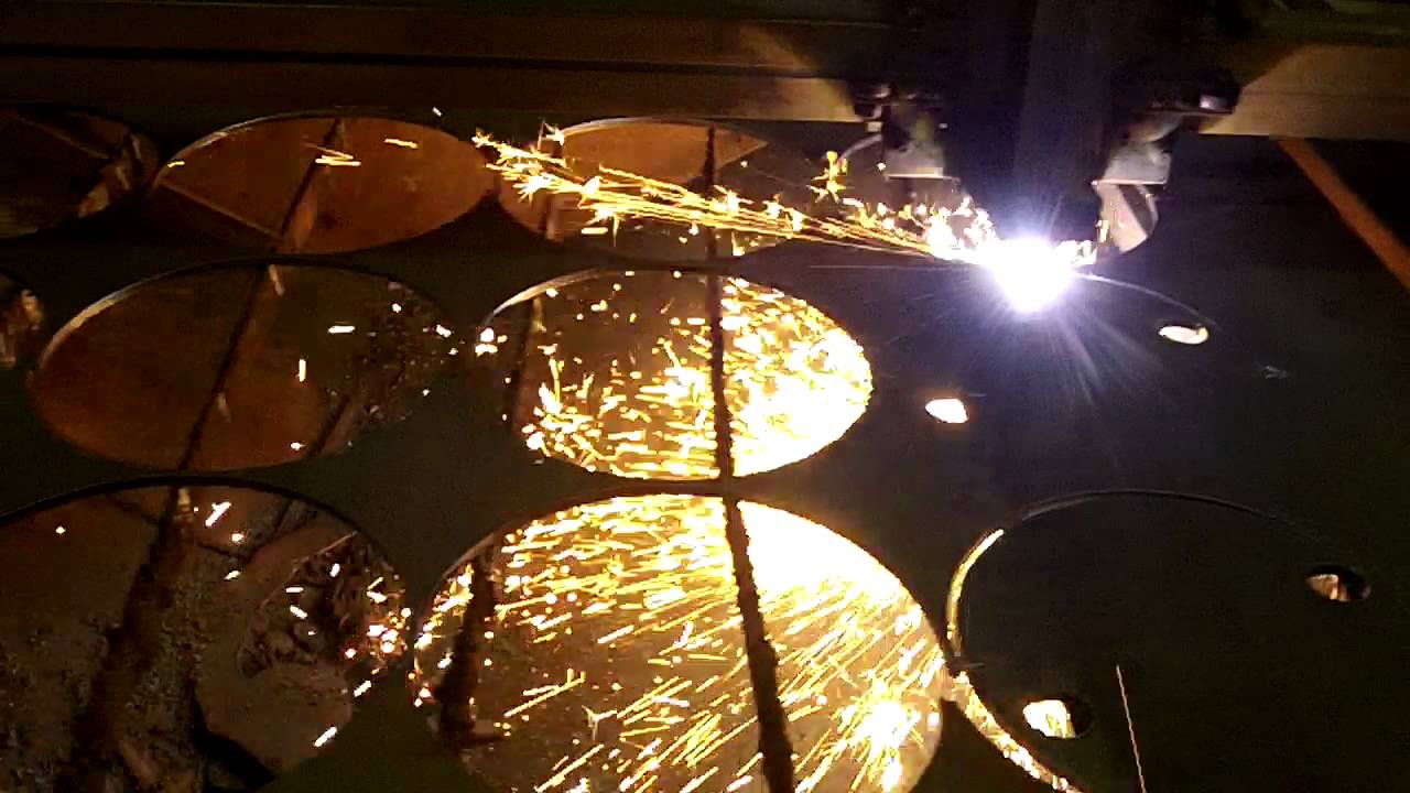 Homemade CNC Plasma Cutting table - YouTube