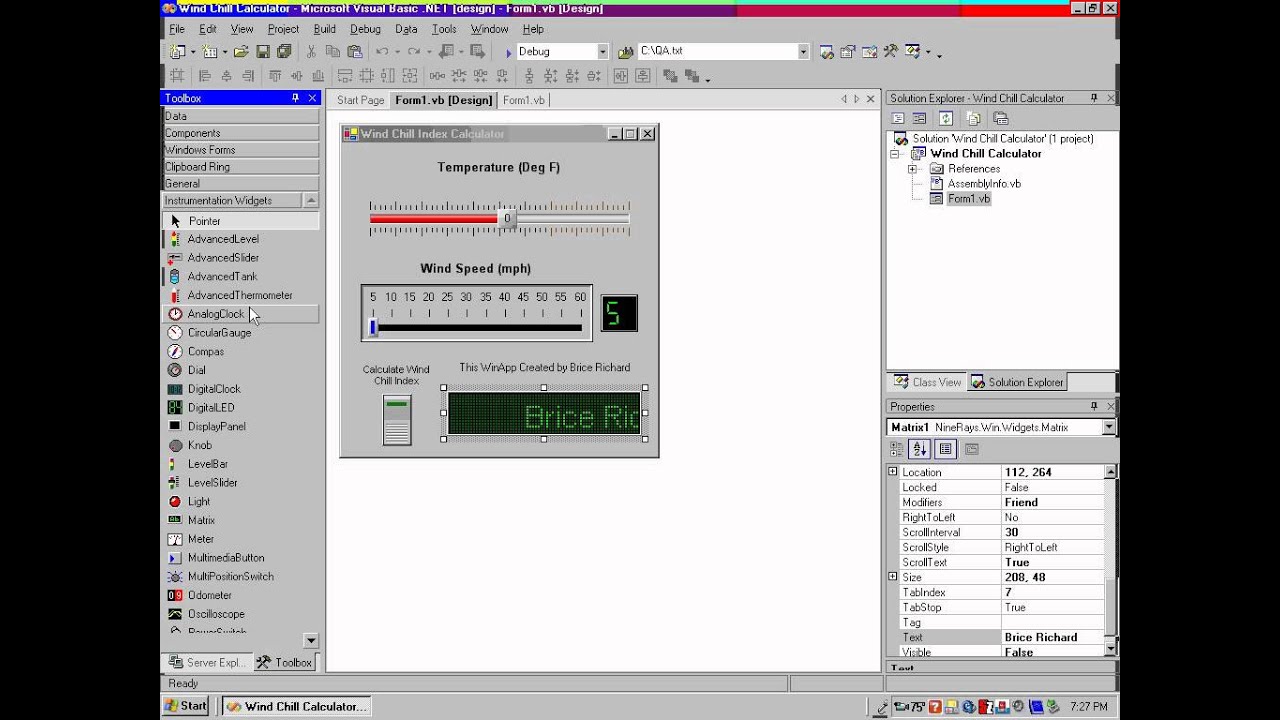 Instrumentation Widgets use case - application 1 - code snippets - YouTube