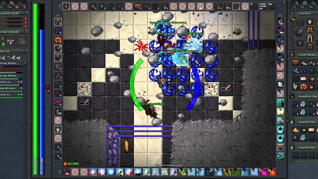 Boss | Lord of the Elements (elemental spheres) - YouTube