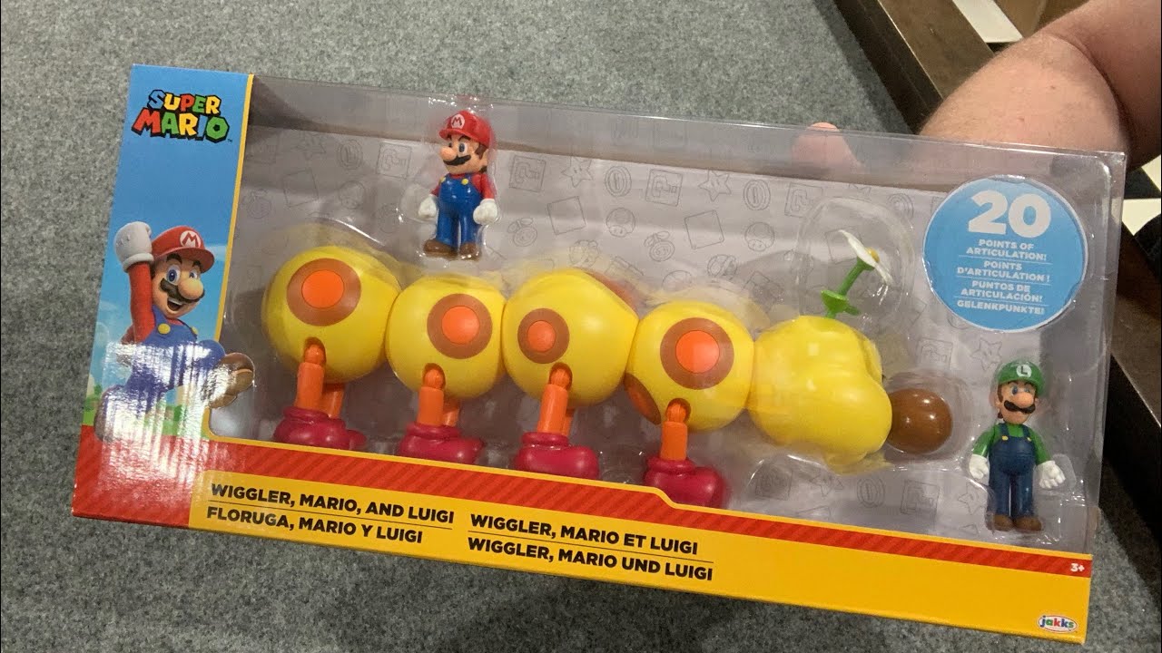 Super Mario Bros Wiggler from Jakks Pacific! - YouTube
