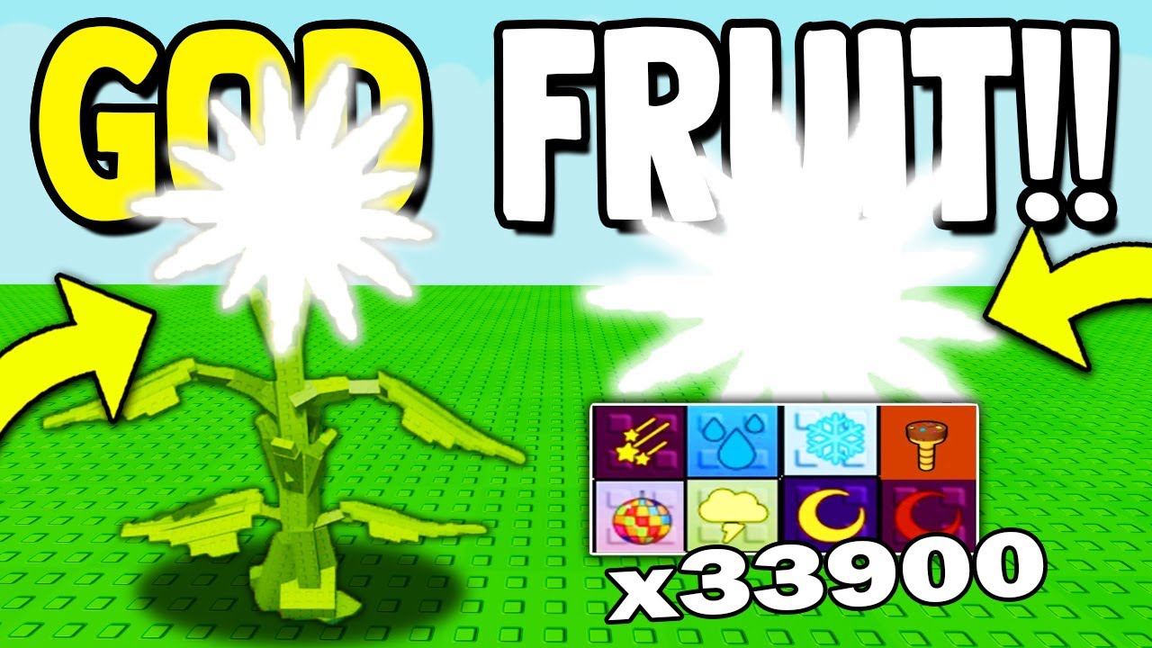 How To Get GOD FRUIT (x33900) | Grow a Garden ROBLOX - YouTube