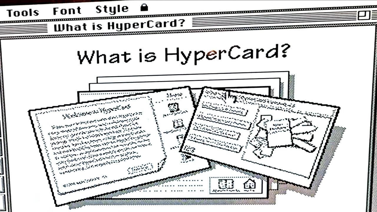Browsing HyperCard stacks on our RP2350-based Fruit Jam 🍏📂 - YouTube