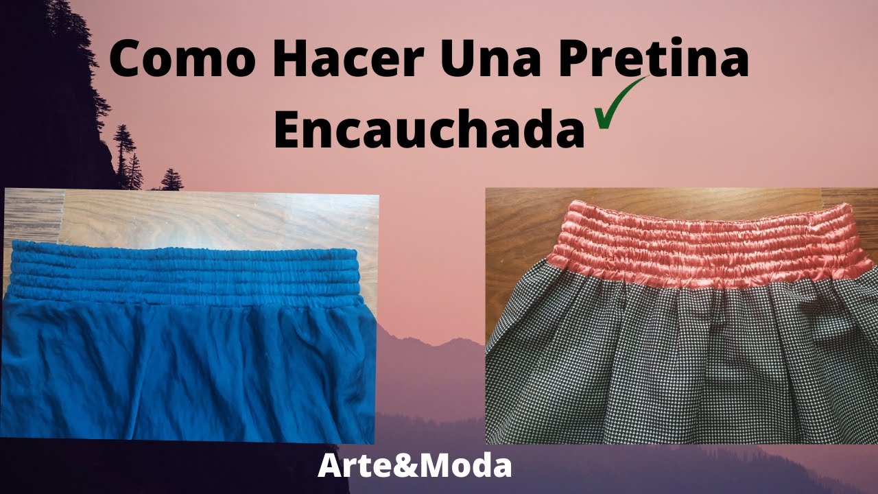 Como Hacer Una Pretina Encauchada Paso a Paso🤗💝 - YouTube