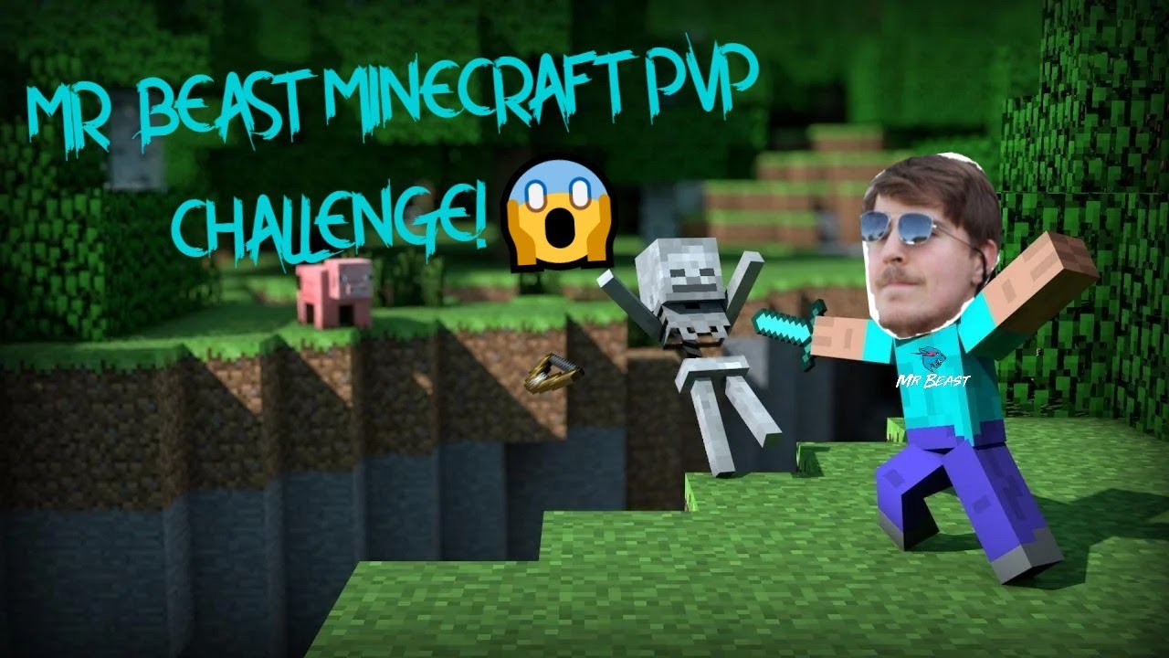 MR BEAST MINECRAFT PVP CHALLENGE!😱 - YouTube