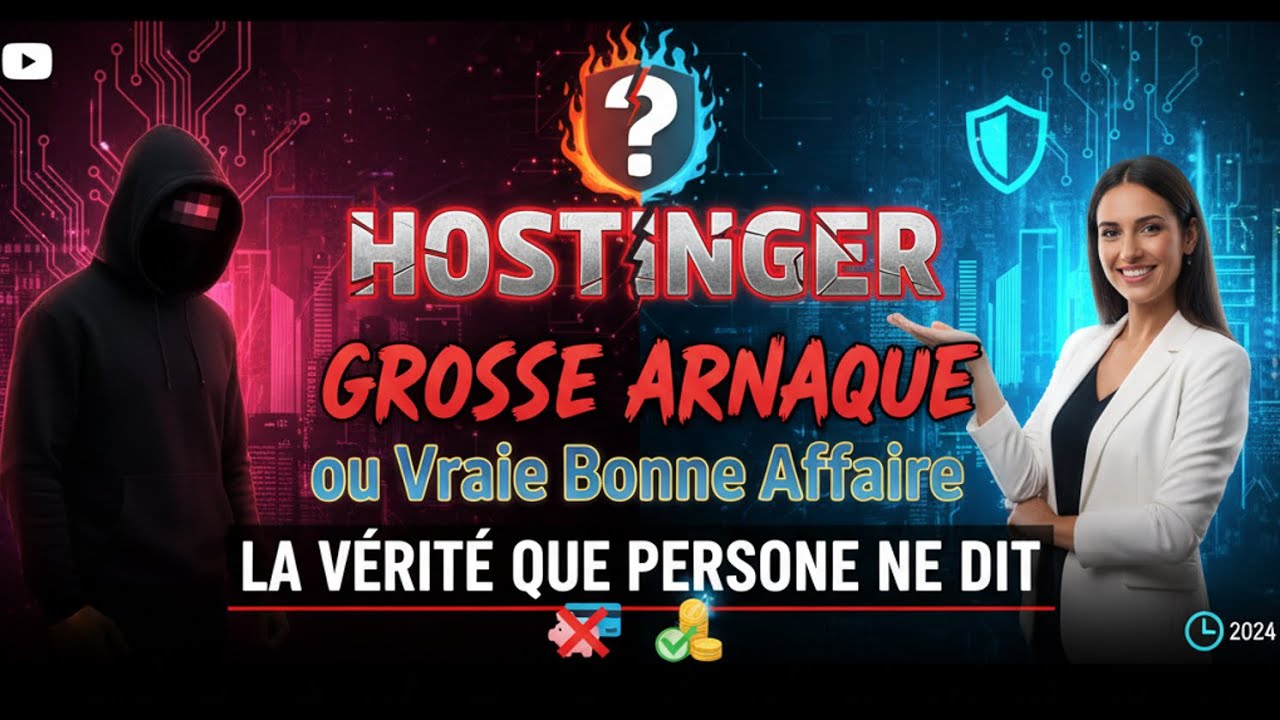 Hostinger Grosse Arnaque ou Vraie Bonne Affaire La Vérité que Personne ...