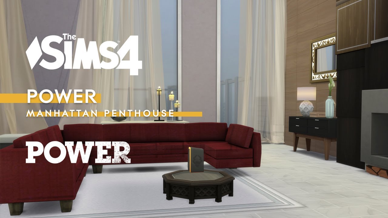 POWER - Ghost’s Manhattan Penthouse || Sims 4 Stop Motion Build - YouTube