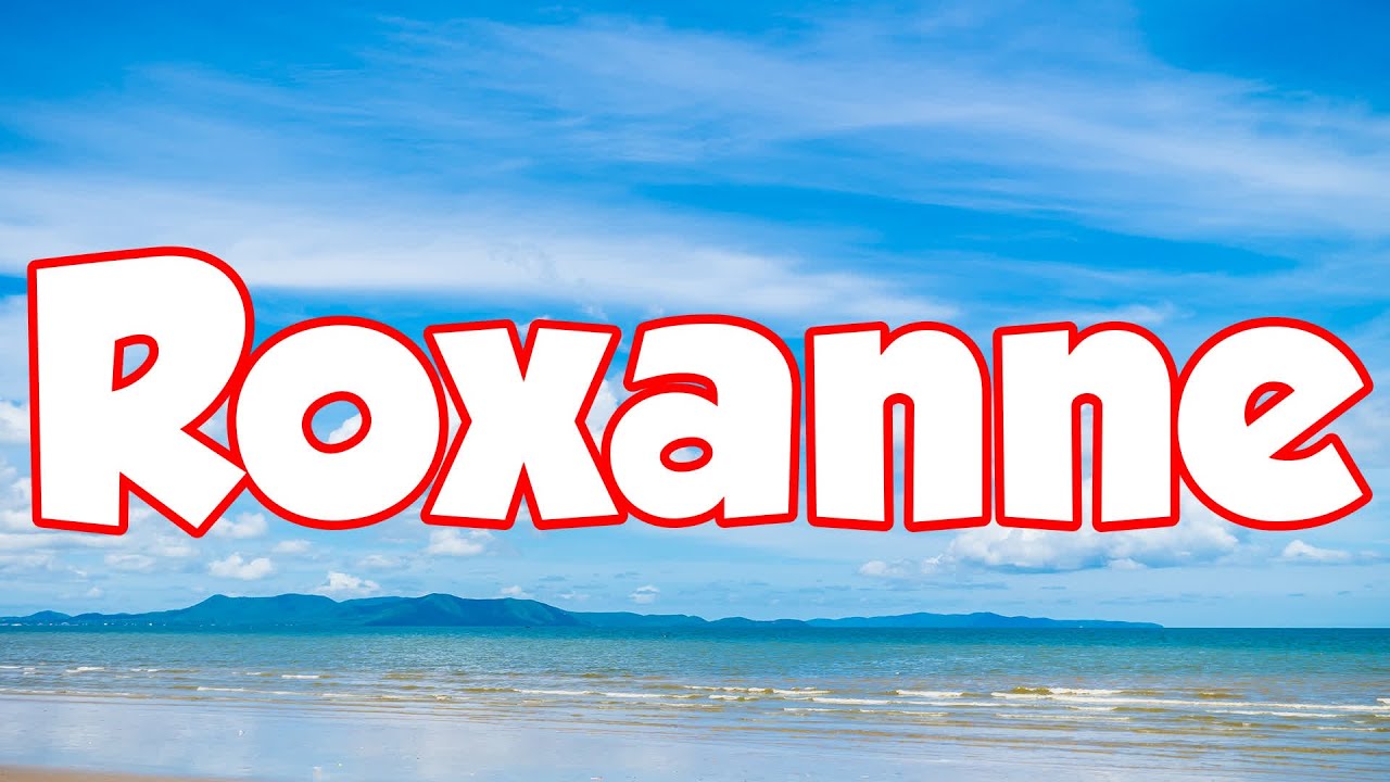 Roxanne - Arizona Zervas (Lyrics) ( MIX LYRICS ) - YouTube