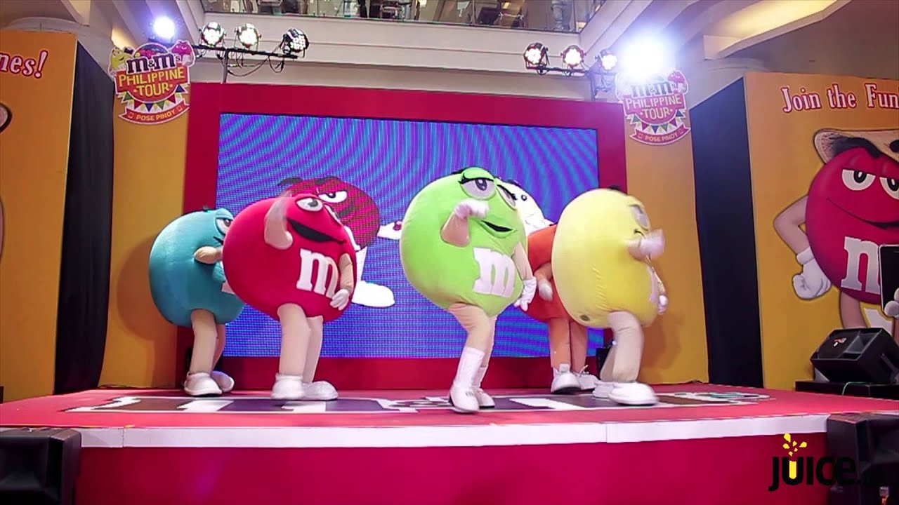 M&M's Philippine Tour: Happy Dance - YouTube