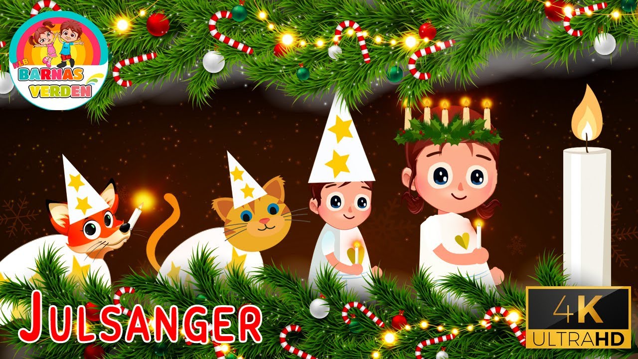 Santa Lucia | Julesanger | Norske julesanger | Bjelleklang | Norske ...