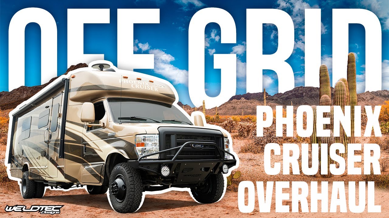 ULTIMATE Class C RV BUILD! | 6" Suspension Package For "OFF GRID ...