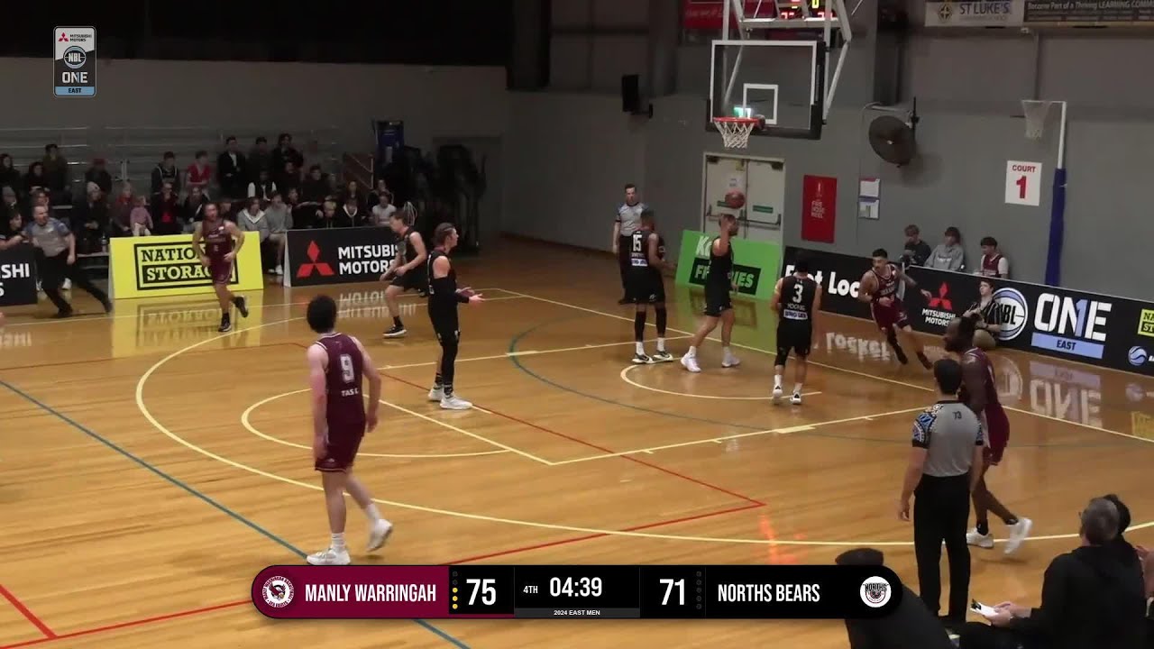 Mason Bragg with 24 Points vs. Norths Bears - YouTube