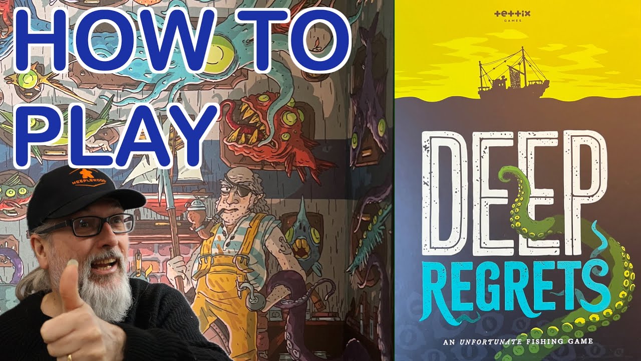 How to Play Deep Regrets: An Unfortunate Fishing Board Game | Judson ...