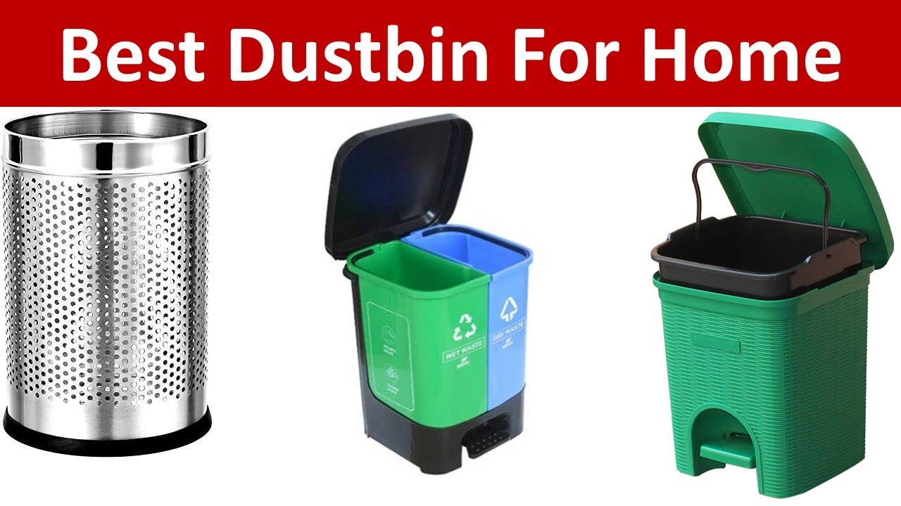 6 Best Home Dustbin || Garbage || Home || Kitchen || Office - YouTube