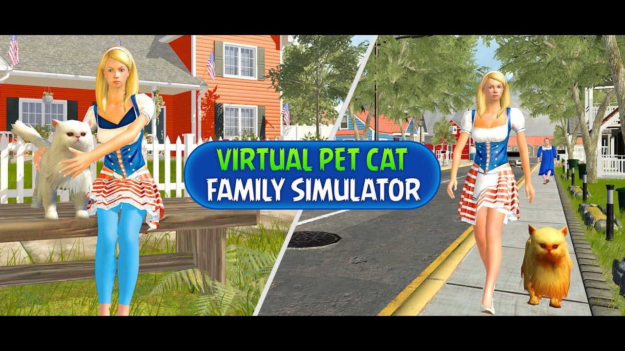 Family Pet Cat Simulator: Simulation Games - YouTube