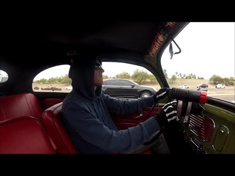 OVAL BUG Driving in Rush Hour Traffic on the Freeway in Arizona - YouTube