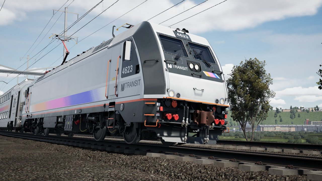 Train Sim World 3 NJT outbound from NY Penn to Trenton (ALP46 forward ...