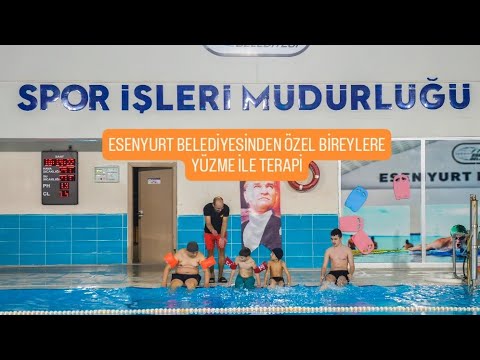 Esenyurt Belediyesinden Özel Bireylere Yüzme İle Terapi #trendvideo