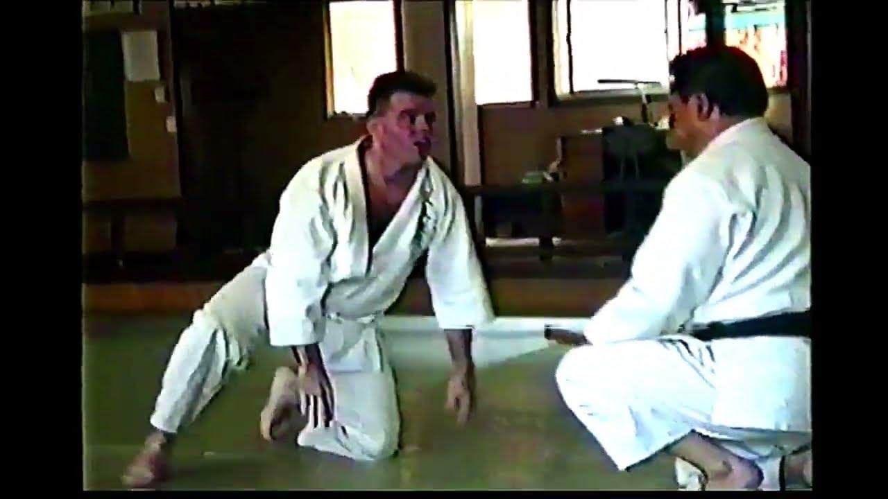Shitama Manzo & Michael Calandra (Idori Kata) Sosuishi-Ryu Jujutsu 1994 - YouTube