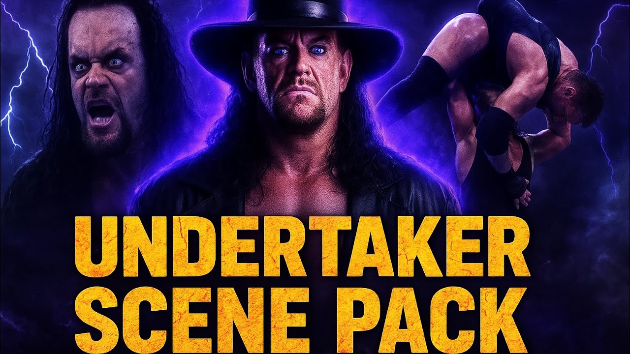 UNDERTAKER SCENE PACK 4K|CLIPS FOR EDITING - YouTube