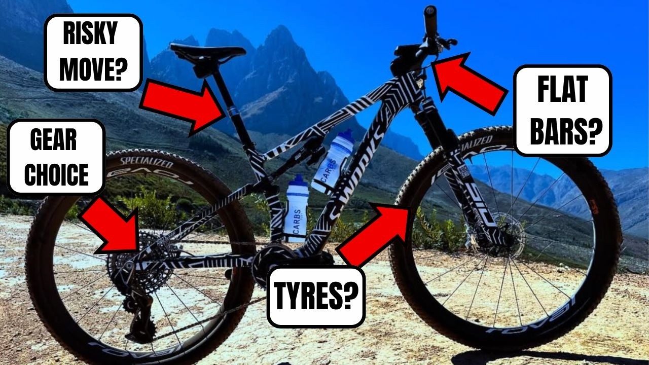 Alex Wild Reveals His Leadville 2025 Bike Set Up - YouTube
