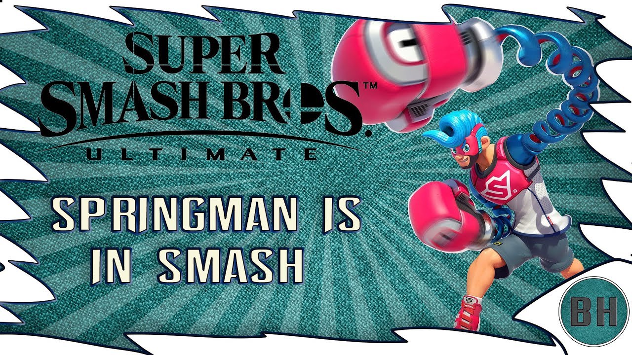 SPRINGMAN IS IN SMASH???? - Super Smash Bros Ultimate Spirit Adventure ...