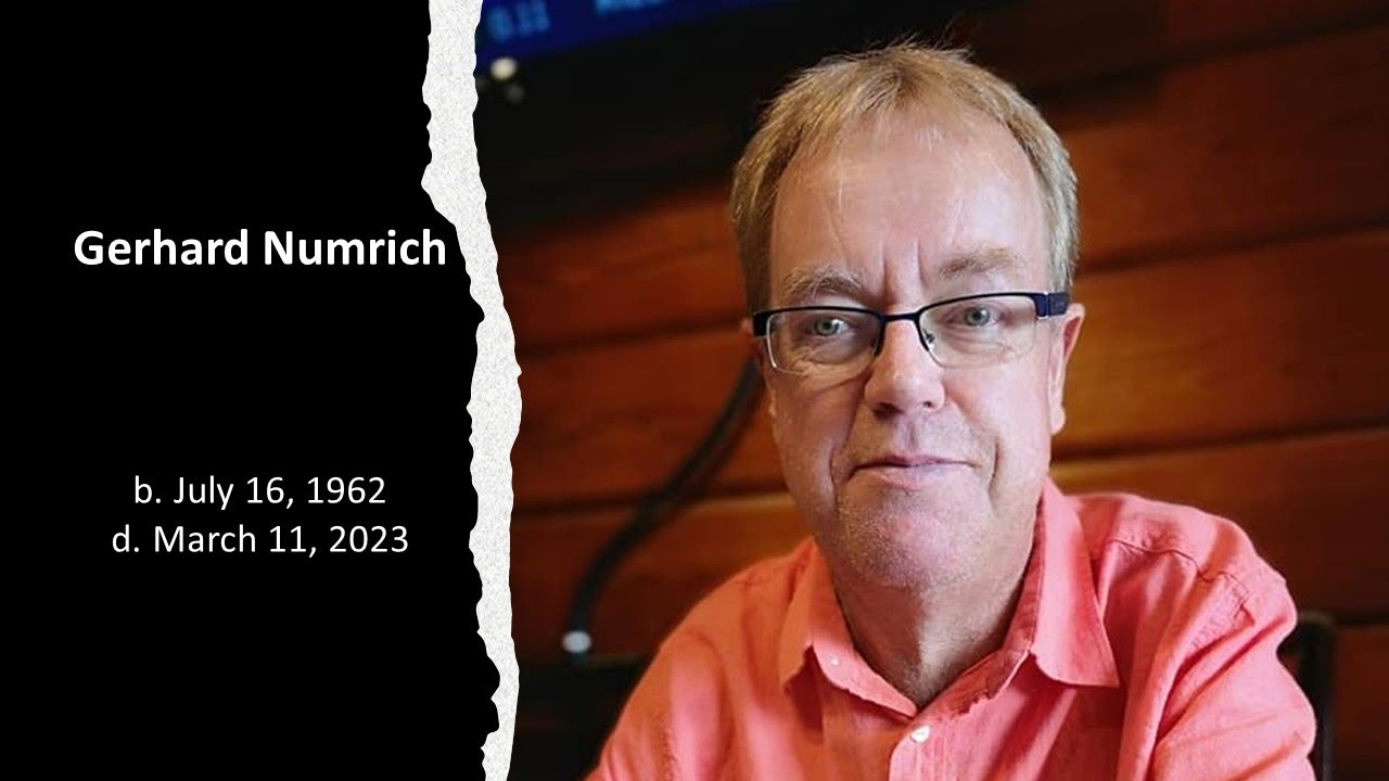 2023-Mar-24 Gerhard Numrich - YouTube