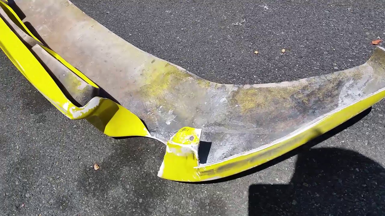 MR2 Kanimari diffuser on a Toms rear bumper - YouTube