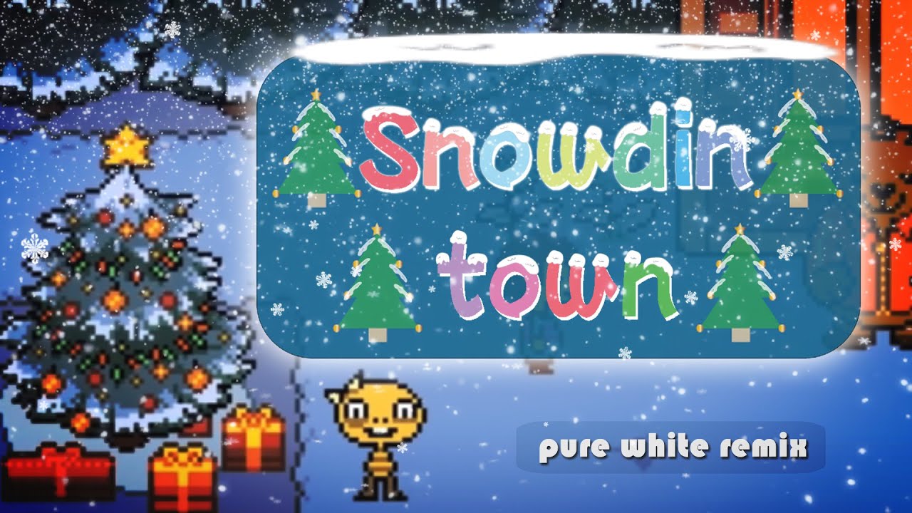 【UNDERTALE】Snowdin Town（ARRANGE）：（pure white remix） - YouTube